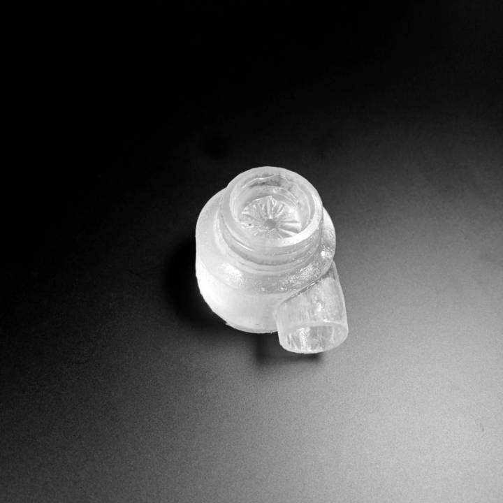 3D Printable turbo keychain by Rory keown