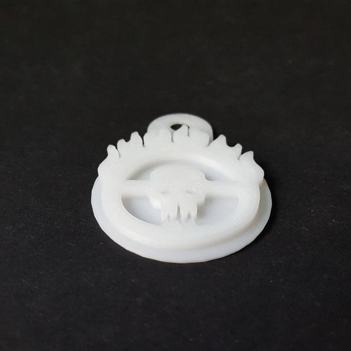 3D Printable Mad max key chain by guy bergman