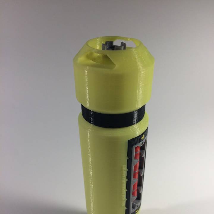 3D Printable Monsters Inc. Scream Canister by Jeff Johnson