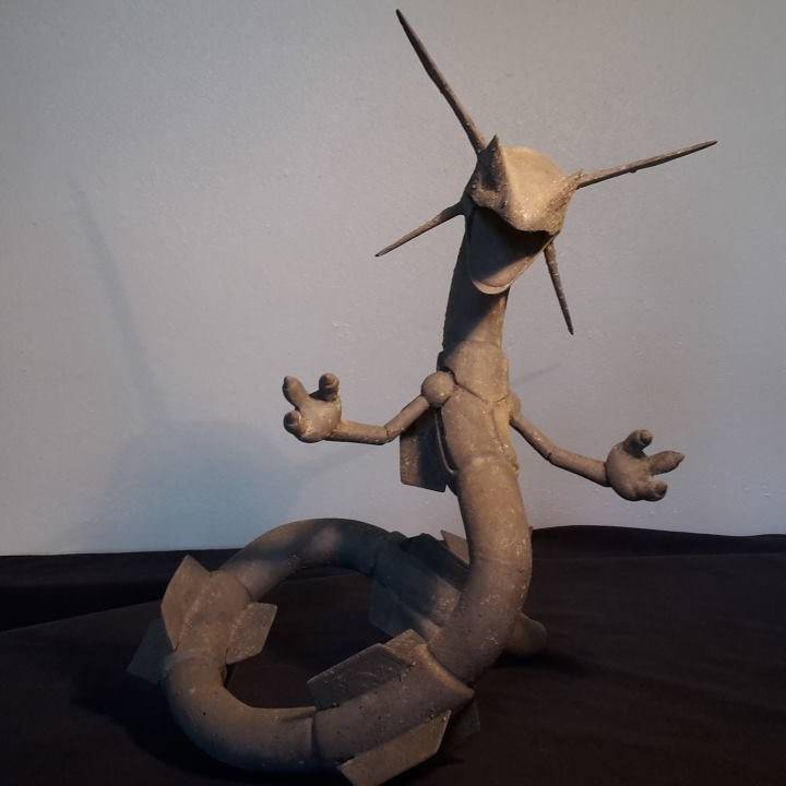 3D Printable Rayquaza by Florian
