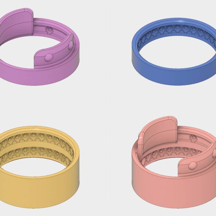 3D Printable C-Clip System by Champystile Corp