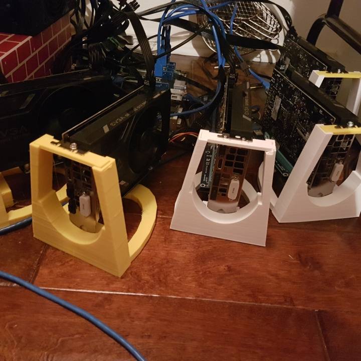 3D Printable GPU Mining Rig by John Bishop
