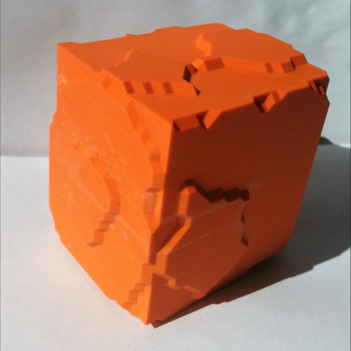 3D Printable voxel box thing by Rowan Bird