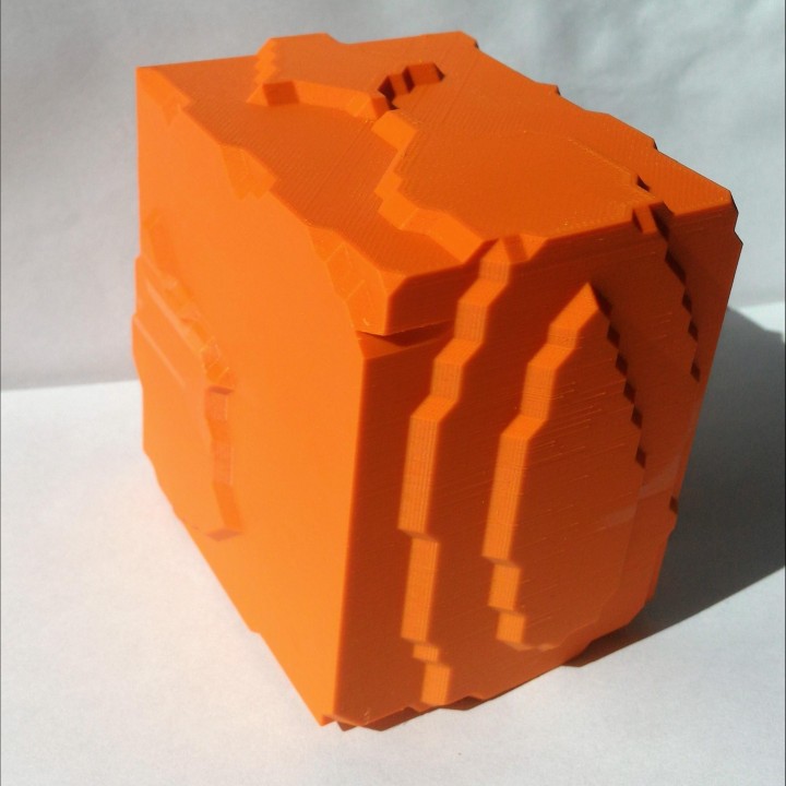 3D Printable voxel box thing by Rowan Bird