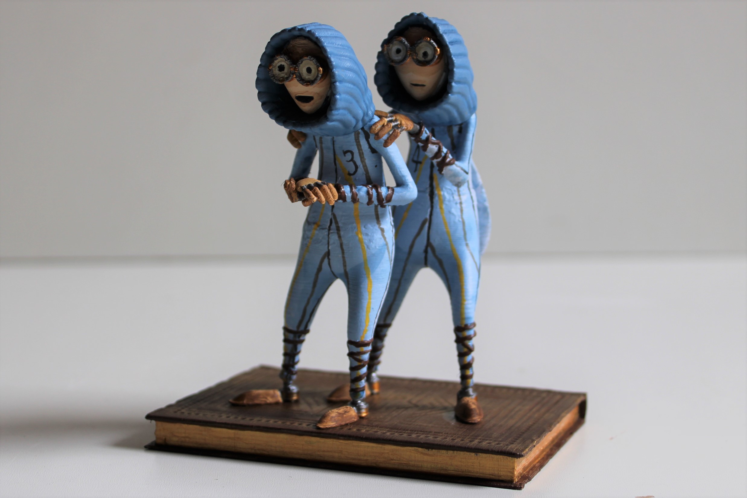 3D Printable 3 & 4 - from the Movie 9 by cmag