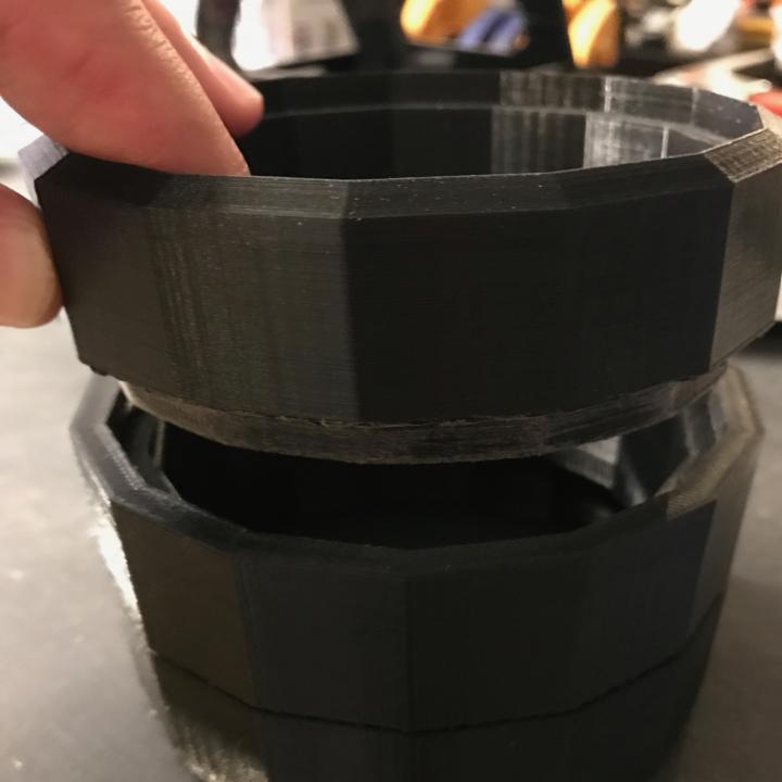 3D Printable Snap In pot/planter by Michael Popolizio