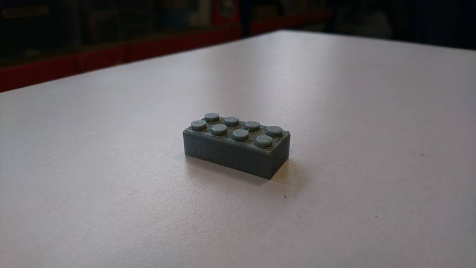 3D Printable Building block by STARTT 3D Printer