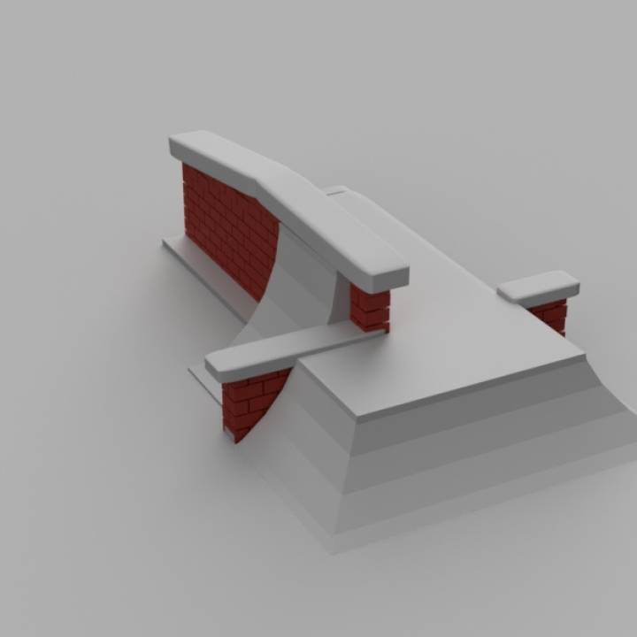 3D Printable Fingerboard Ramp Design #1 by Jake Gollub
