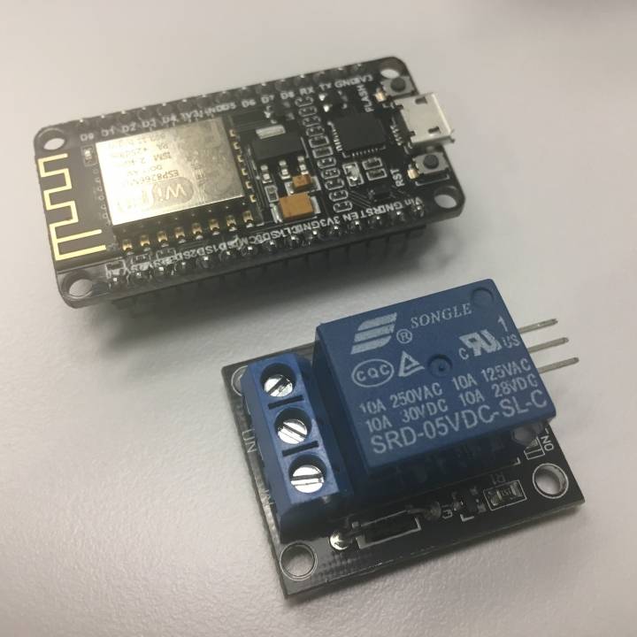 3D Printable NodeMcu and 5v Single Channel Relay Enclosure by Ceasar ...