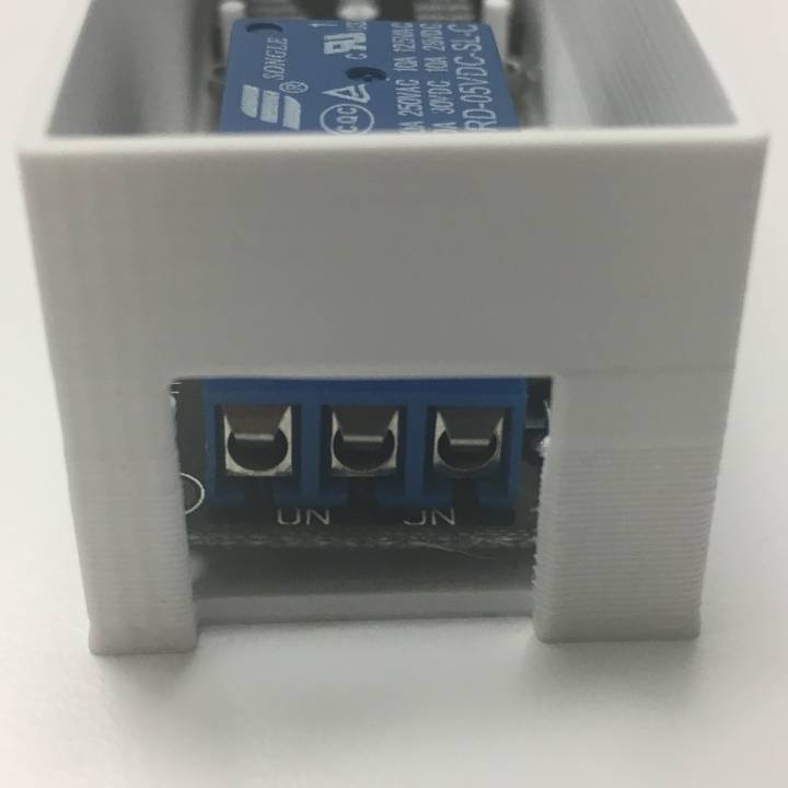 3D Printable NodeMcu and 5v Single Channel Relay Enclosure by Ceasar ...