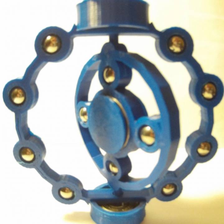 3D Printable Omni Spinner by boxbrain3d