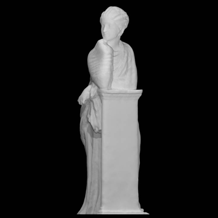 3D Printable Statuette of a Muse by Scan The World