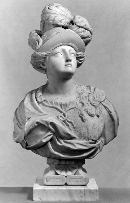 3D Printable Bust of Minerva by Waddesdon Manor