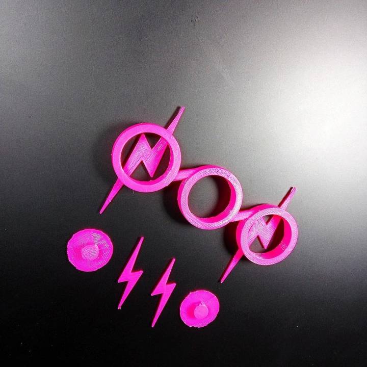 3D Printable The Flash Fidget Spinner by Aidan Nicol