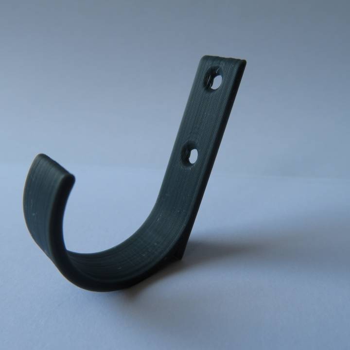 3D Printable Simple hook by EL3D