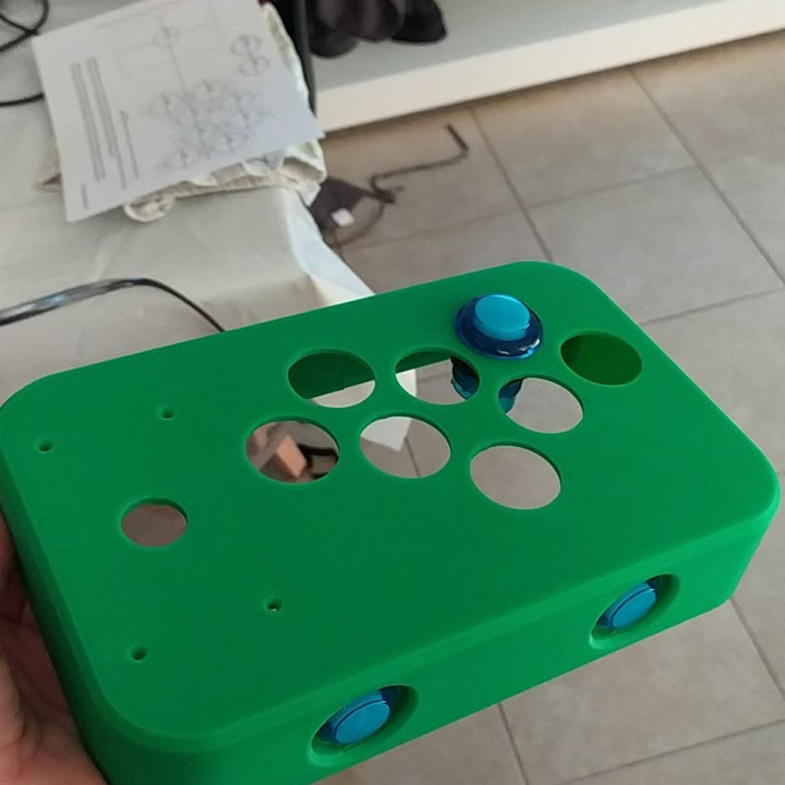 3D Print of Arcade Controls by MichelSerra