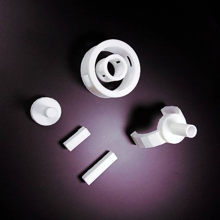 3D Printable Clock Fidget Spinner by Jaime Cheung