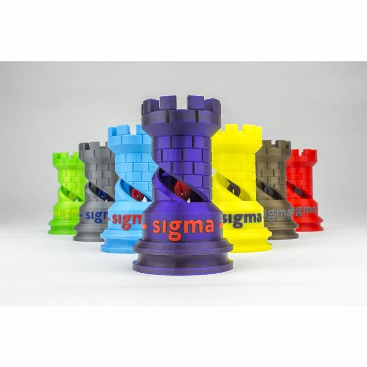 3D Printable The Dual Rook by BCN3D Technologies