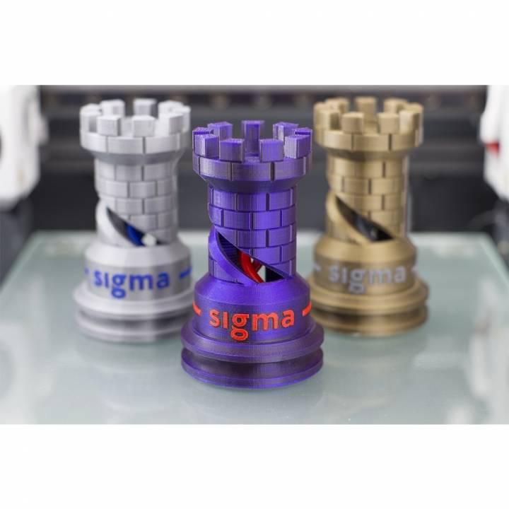 3D Printable The Dual Rook by BCN3D Technologies