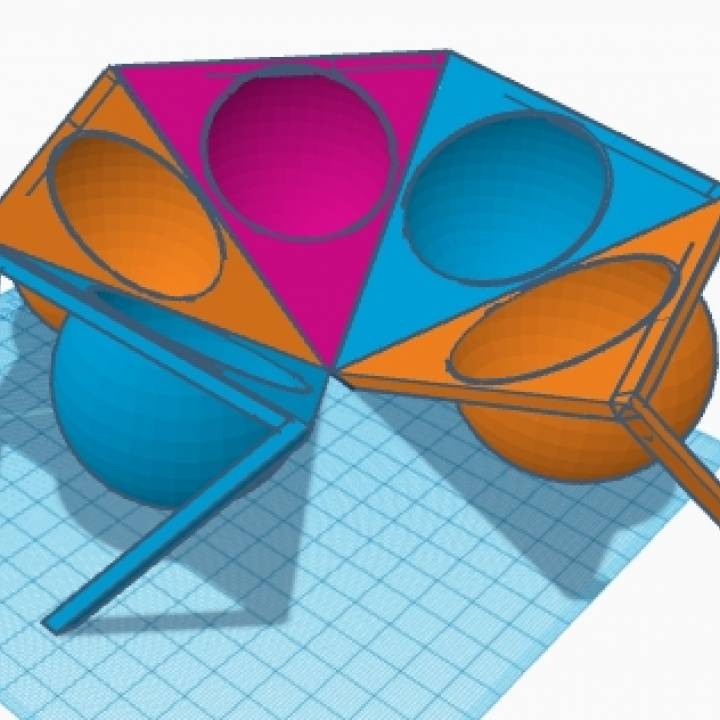 3D Printable Intersection by Diego Ibarrola