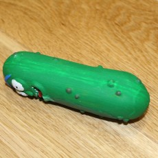 3D Printable Pickle Rick! by Jon Cleaver