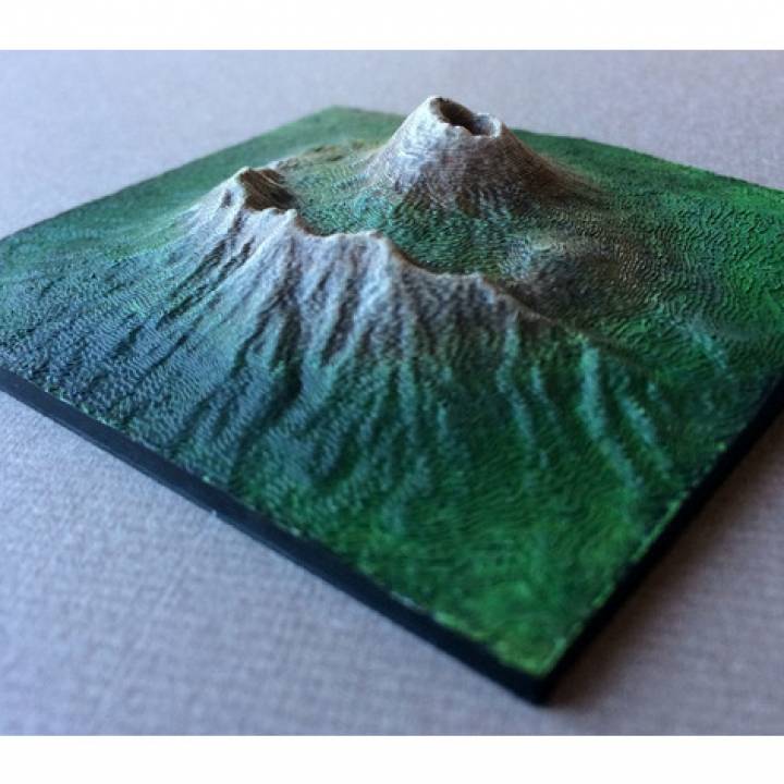 3D Printable Mount Vesuvius by Conor O'Kane