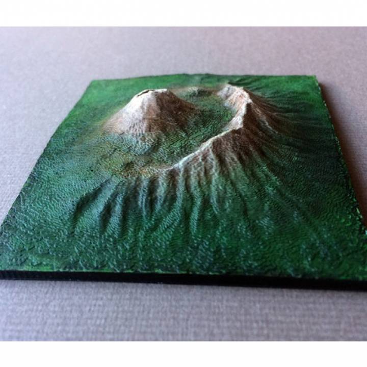 3D Printable Mount Vesuvius by Conor O'Kane