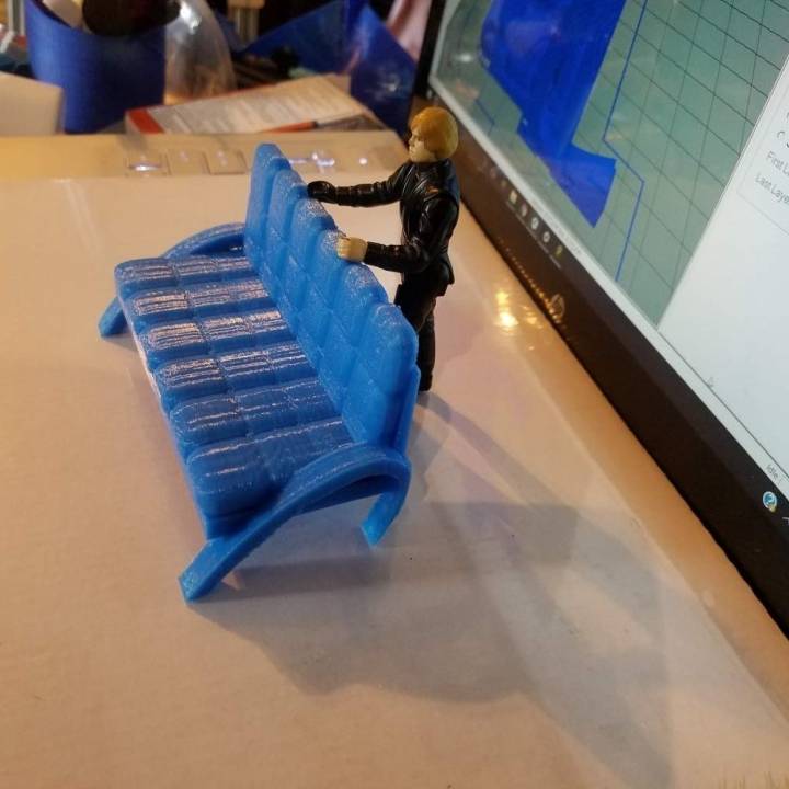 3D Printable Tuftguy couch by Reagan boyd