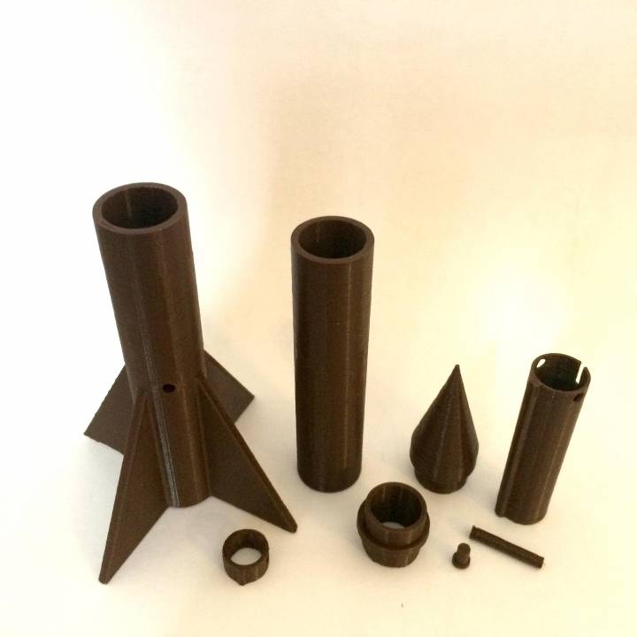 3D Printable rocket by harms austin