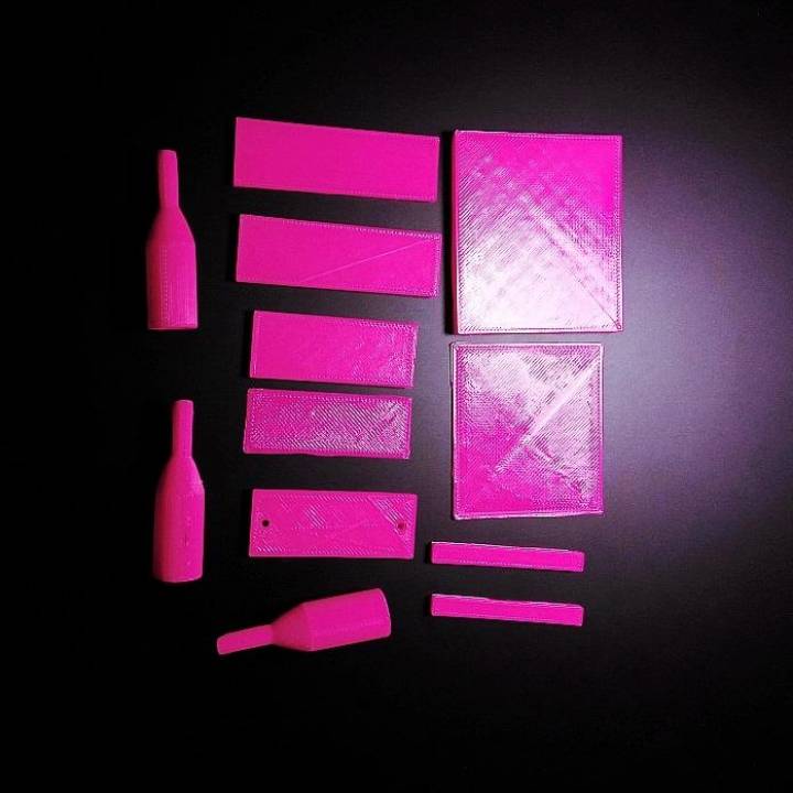 3D Printable Beer Display 3 by Alex Fischer