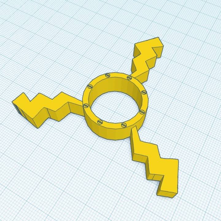 3D Printable pokémon fidget spinner contest by Flavio Di Quattro