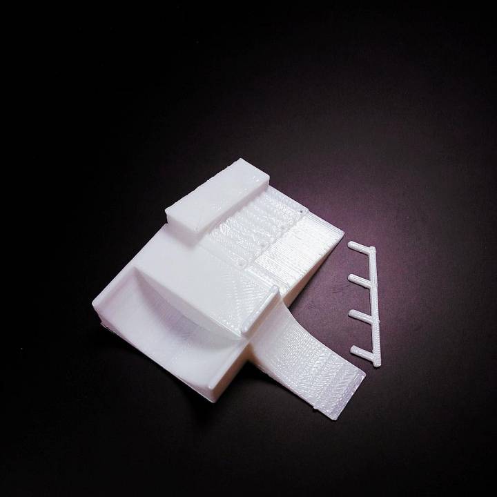 3D Printable Fingerboard ramps MYMINIFACTORY contest by Flavio Di Quattro