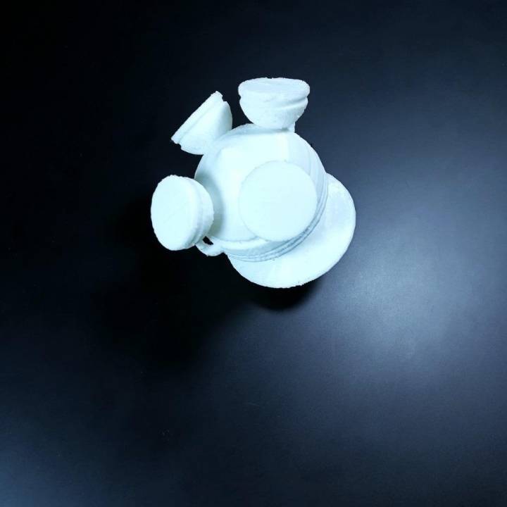 3D Printable Tadpole Drone Platform by Mike