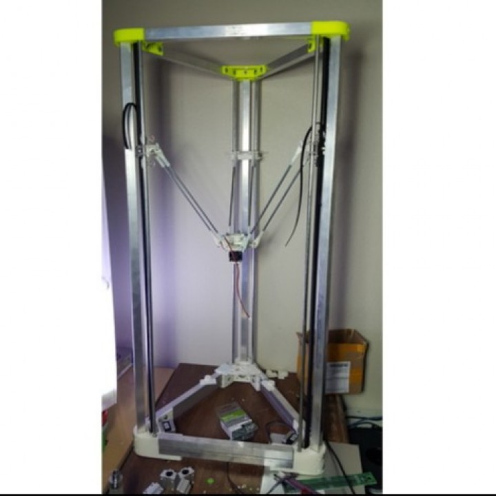 3D Printable EX Delta Printer by Matthew Palulis
