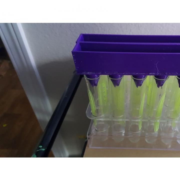 3D Printable Test Tube Shot Dispenser by Matthew Palulis