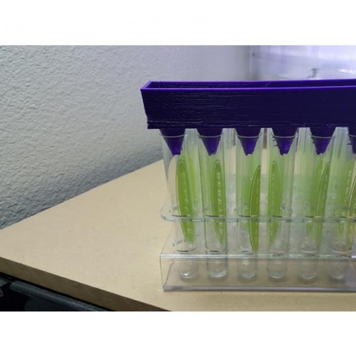 3D Printable Test Tube Shot Dispenser by Matthew Palulis