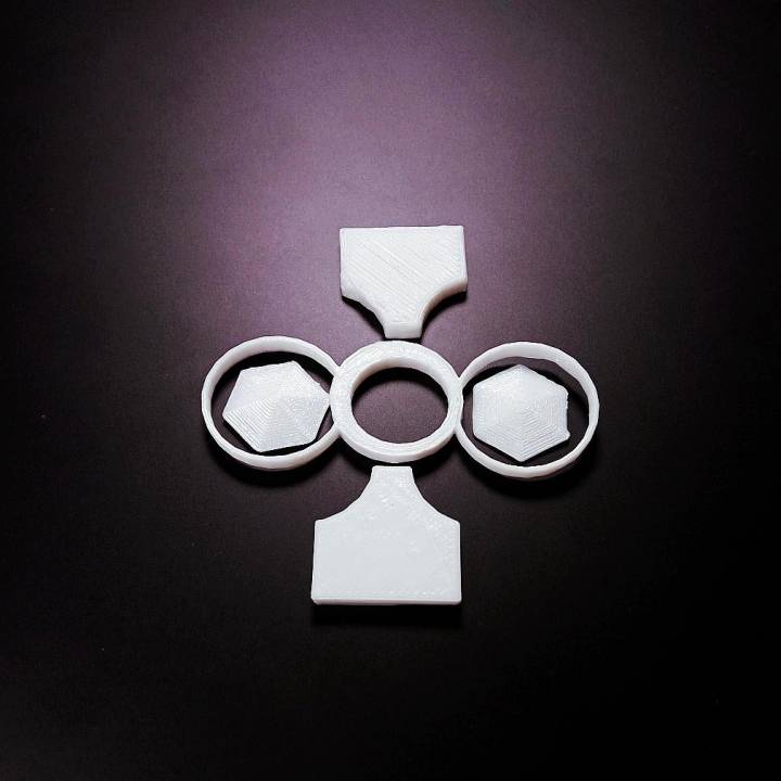 3D Printable The Ultimate Fidget Spinner by Sebastian Corry