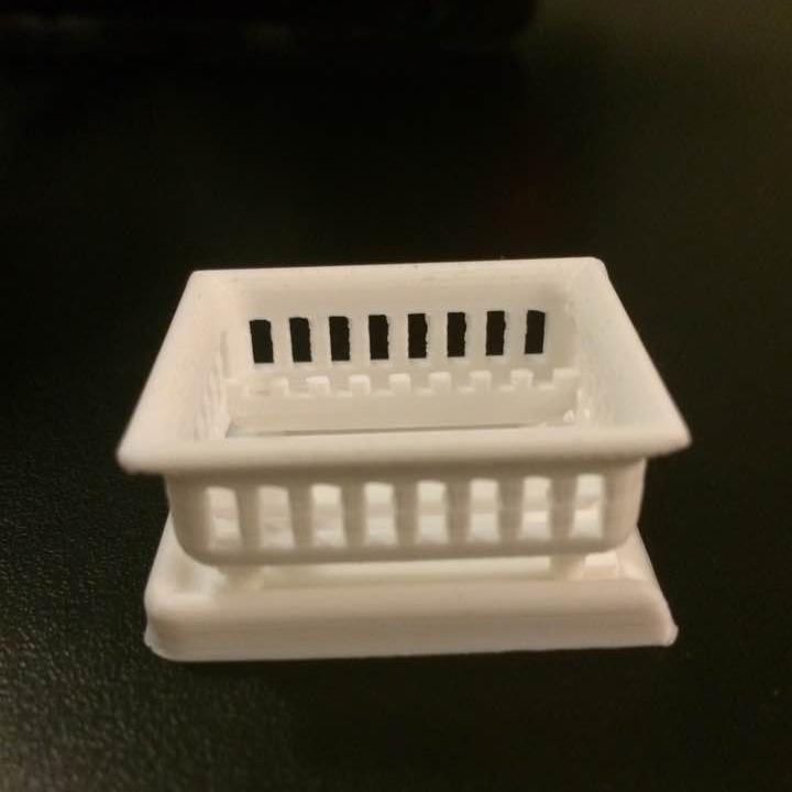 3D Printable Miniature Dish rack by OHTAE KWON