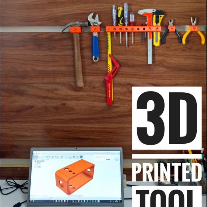 3D Printable 3D printed tool hanger by Igor Albuquerque