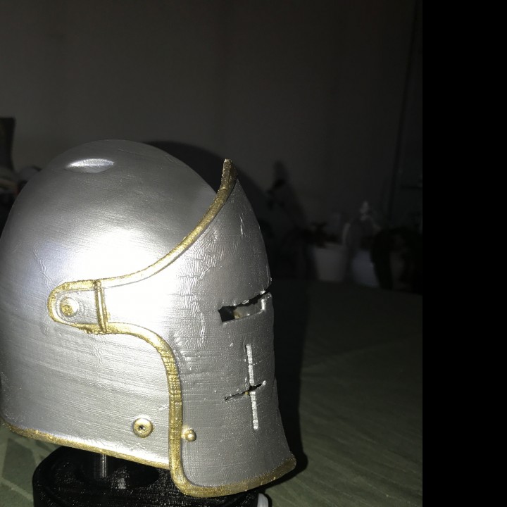 3D Print of For Honor Warden Helm - Knight by a55830
