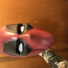 3D Printable Deadpool Mask by PETER SNYDER