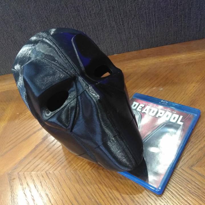 3D Printable Deadpool Mask by PETER SNYDER
