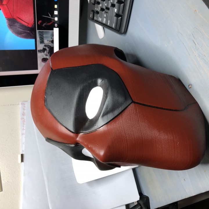 3D Print of Deadpool Mask by TrevorTheis