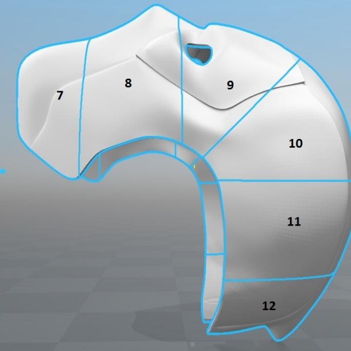 3D Printable Deadpool Mask by PETER SNYDER