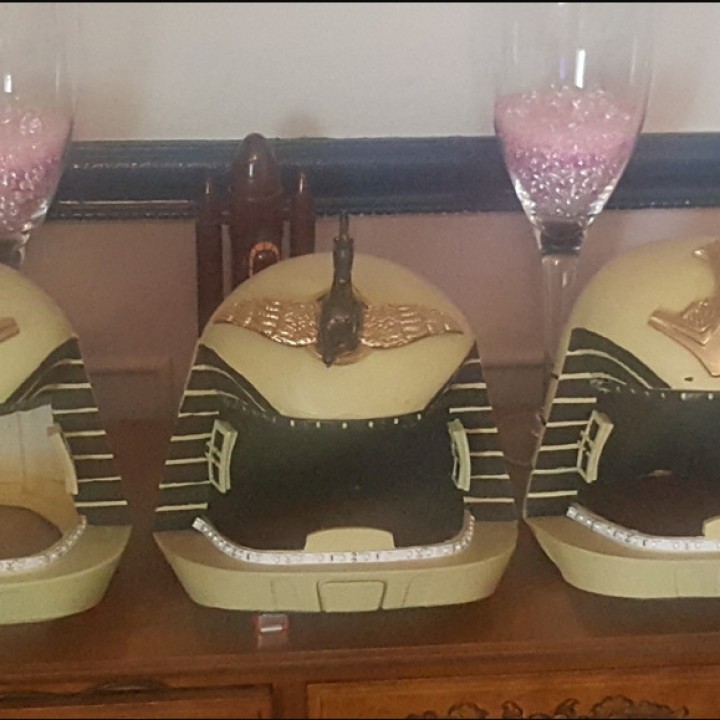 3D Printable Battlestar Galactica Colonial Viper Pilot Helmet by PETER ...