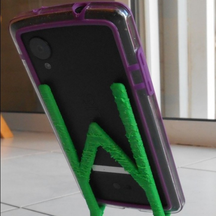 3D Printable Phone Holder by Yuval Dascalu