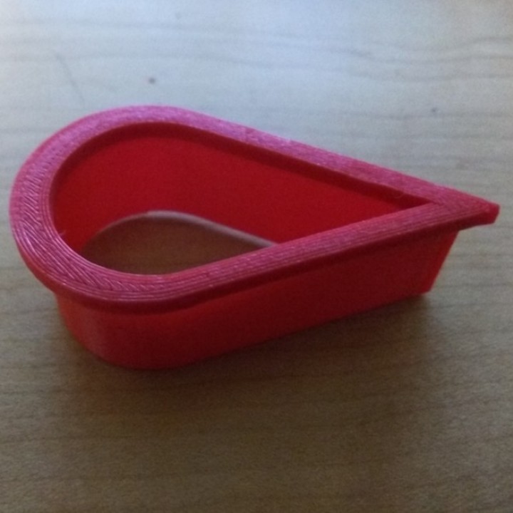 3D Printable Cookie cutters - Tear drop and Flower (First Project) by ...
