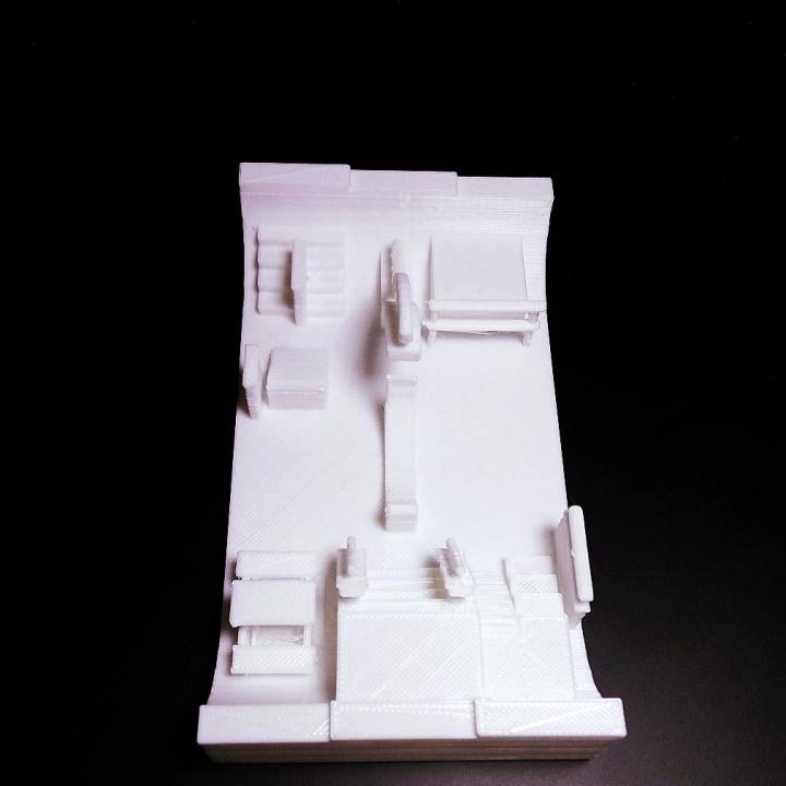 3D Printable Fingerboard Adventure Ramp by Jaime Cheung