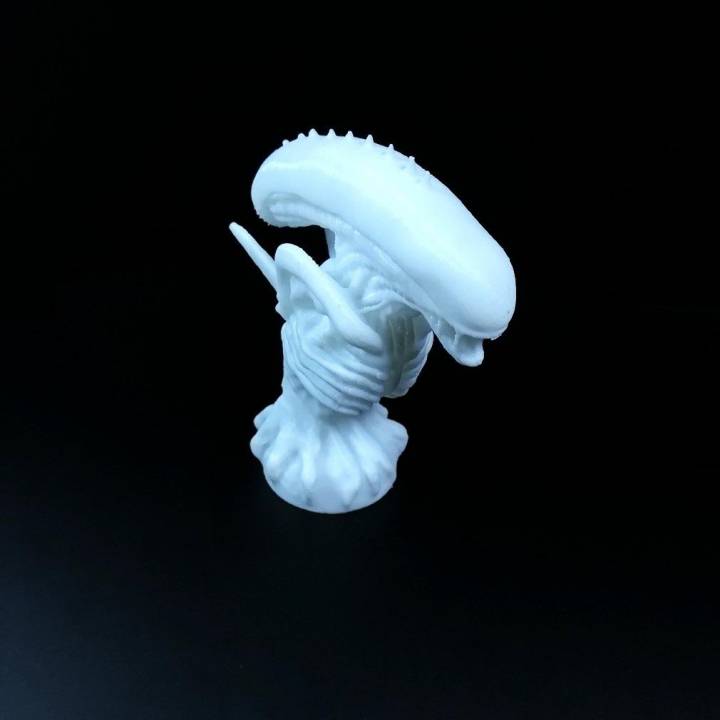 3D Printable Xenomorph Bust by Martial Design