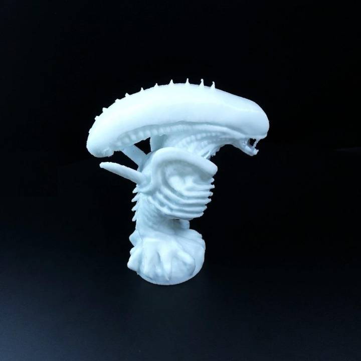 3D Printable Xenomorph Bust by Martial Design